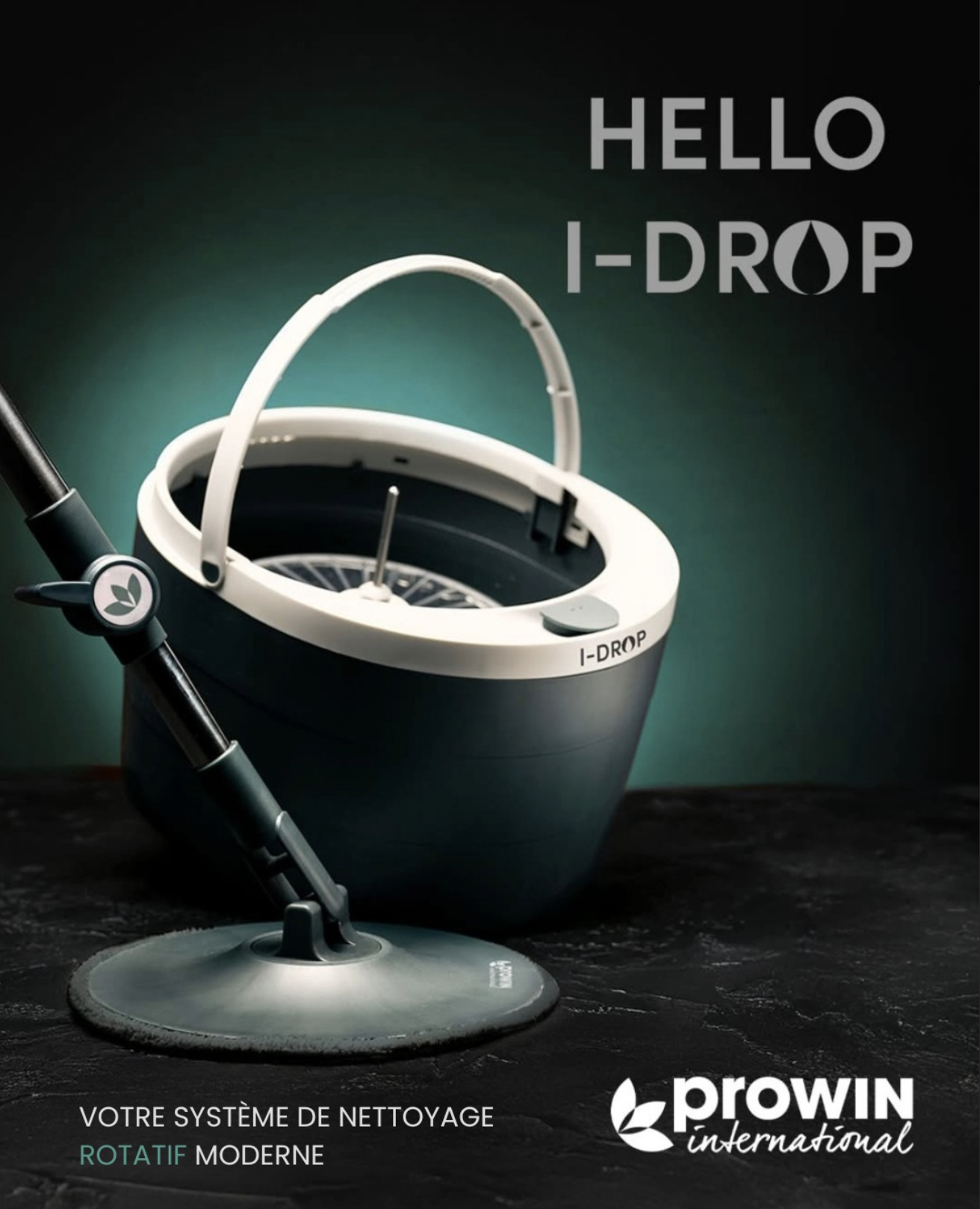 I-DROP de proWIN : Un nouveau système pour le nettoyage de vos sols - Sowin